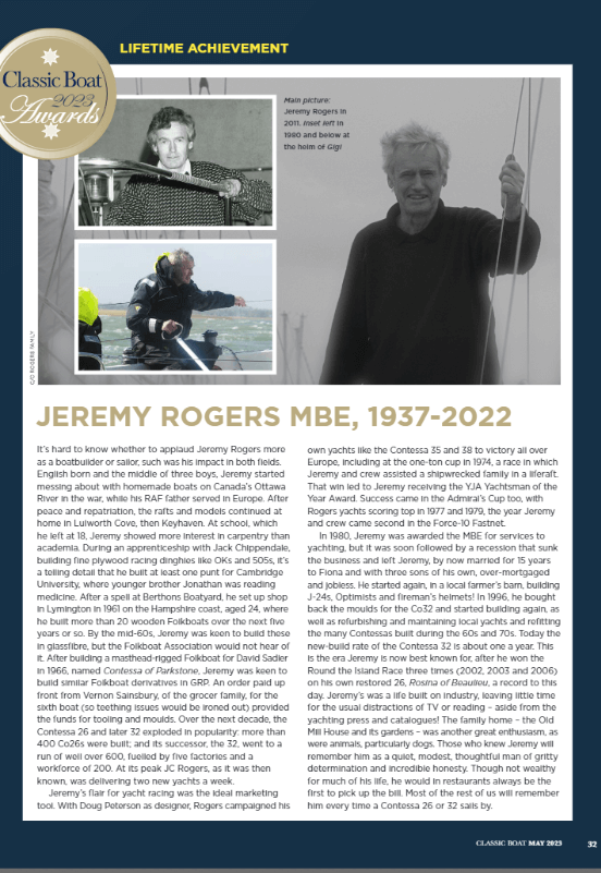 About Jeremy Rogers Ltd - Jeremy Rogers