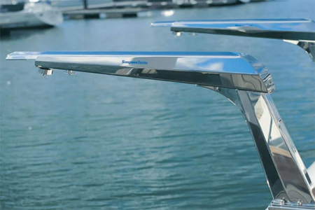 Simpson Stainless Davits - Jeremy Rogers