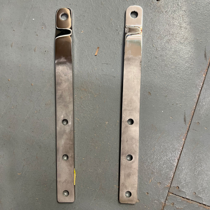CO32 Backstay chainplates (pair) - Jeremy Rogers